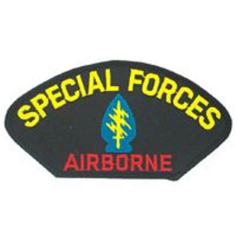 Special Forces Airborne Patch Military Themed Apparel And Accessories