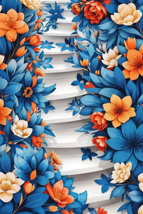 Seamless Patterns Repeating Steps Pattern Design Fabric Art Flat