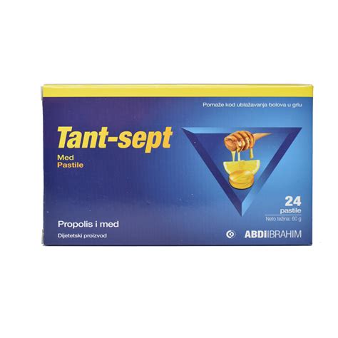 TANT SEPT MED LIMUN PASTILE – Apoteke OS-PHARM