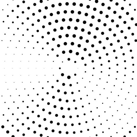 Premium Vector Black Square Texture With Dotted Halftone Gradient In