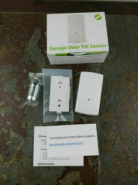 Ecolink Z Wave Reliability Garage Door Tilt Sensor XQC TLTZ1 For