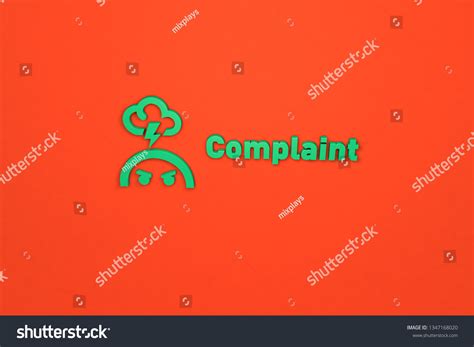 D Illustration Complaint Green Color Green Shutterstock