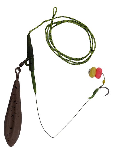 Karpiowy Zestaw Z Przyponem Do Rzutu Hak 4 100gr 64 0985FL