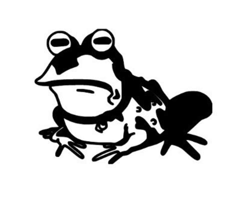 Hypnotoad Vinyl Decal Etsy
