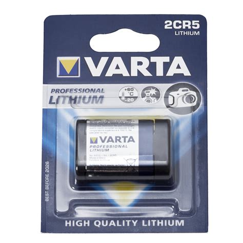 VARTA Battery: 2cr5 (6v) - fotoimpex.com analogue photography