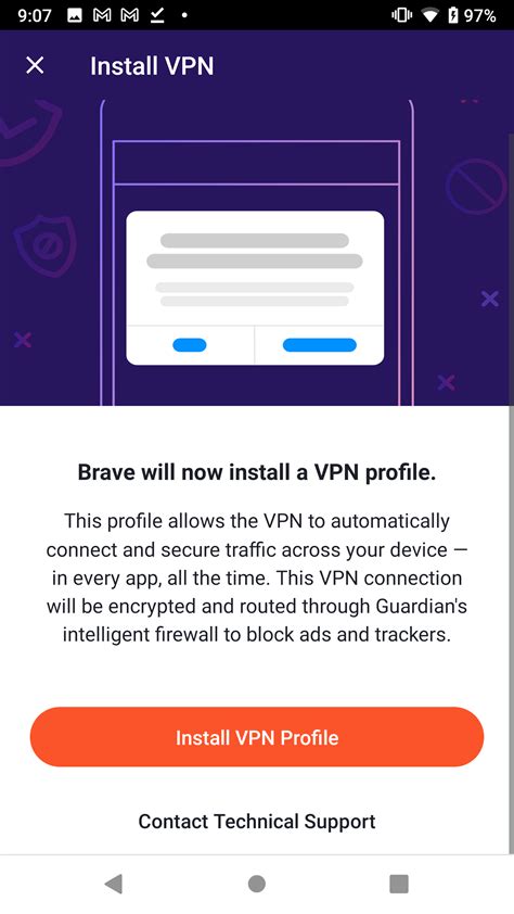`contact Technical Support` Link Is Clipped On `install Vpn Profile` Screen · Issue 25942