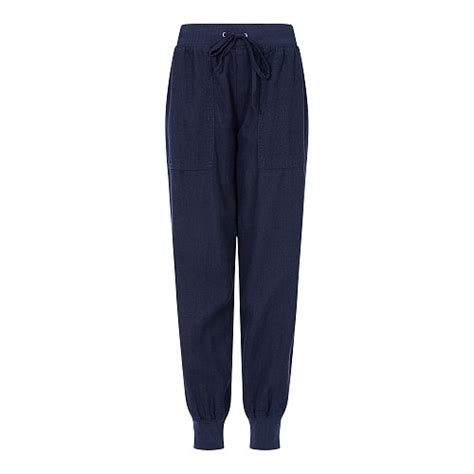 Gap Adults갭 ★갭 여성 21년 Summer★ 린넨 블렌드 립 밴딩 조거 팬츠 Sivillage 에스아이빌리지