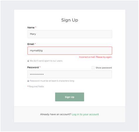 Inline Form Field Validation D5 Creation Inline Form Field Validation D5 Creation