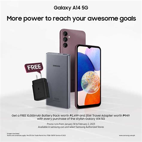 Samsung Galaxy A14 5g Priced At P12990 237 In Ph Revü