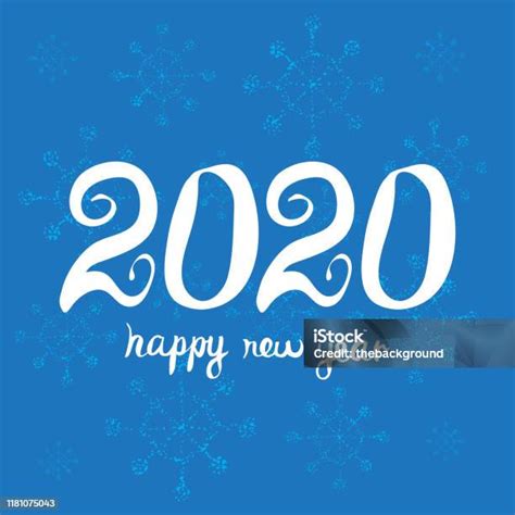 인사말 카드 디자인 템플릿입니다 새해 복 구 2020 범용 벡터 배경입니다 12월에 대한 스톡 벡터 아트 및 기타 이미지