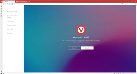 Vivaldi Browser The Simplicity Post