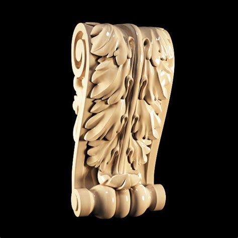 Classical Style Bracket Model 3d Model Cgtrader