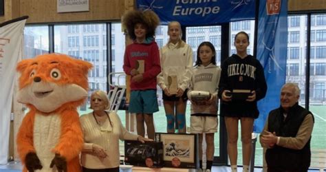 Tennis Open 10 12 Tina Jansone Et Thiago Carmasol Titrés à Boulogne