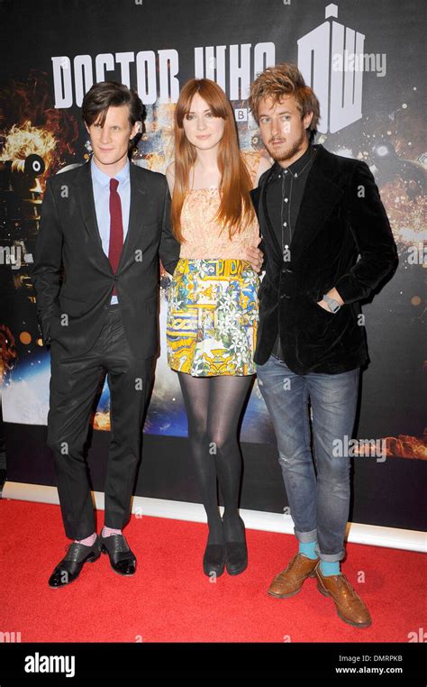Matt Smith Karen Gillan And Arthur Darvill Photoshoot