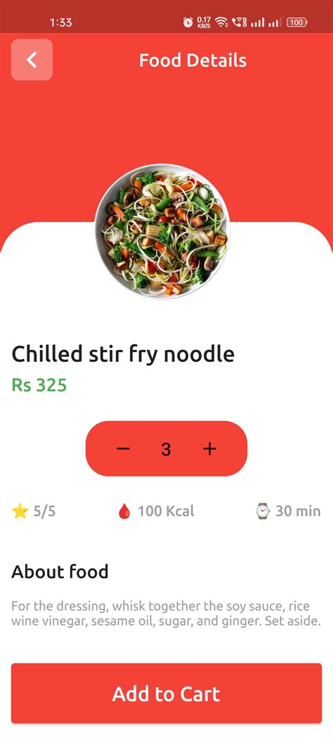 An App For Food Ordering System With Help Of State Management System