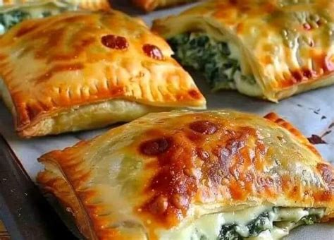 Spinach Stuffed Pastry Recipes