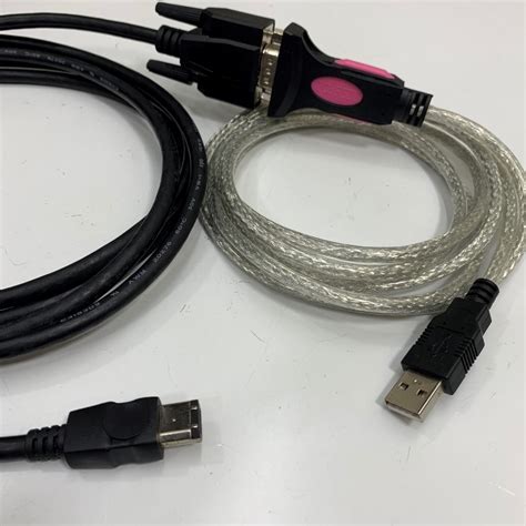 Combo Usb To Rs232 Ftdi Chip Converter Asda B2 Ab Delta A2 Servo