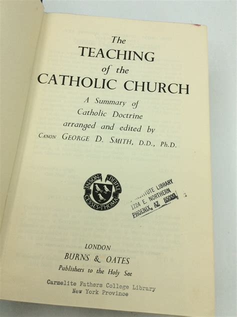 Catholic Teachings