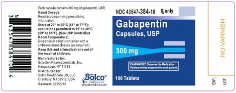 Gabapentin Capsules Fda Prescribing Information Side Effects And Uses