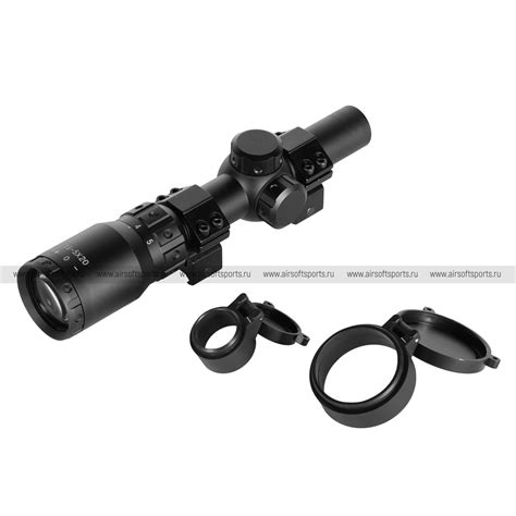 Купить Прицел оптический (Spina Optics) Загонник 1.5-5x20 (с кольцами ...