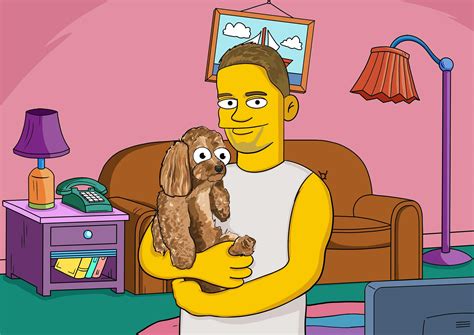 Simpsonize Me Hand Drawn Yellow Portraits
