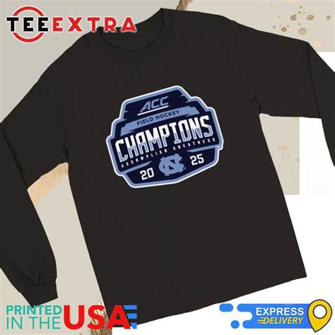 Official 2025 Carolina Field Hockey Acc Tournament Champions Locker