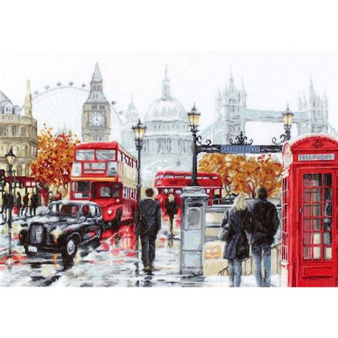 Luca S London Counted Cross Stitch Kit Michaels