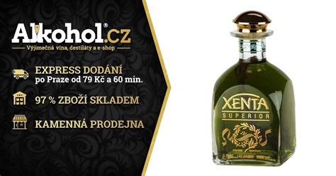 Xenta Absenta Superior 0,7l 70% | ALKOHOL.cz