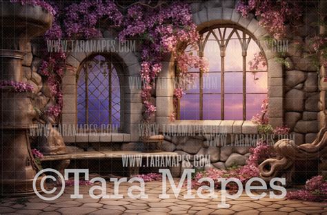 Rapunzel Room Digital Background Rapunzel Digital Backdrop Princess