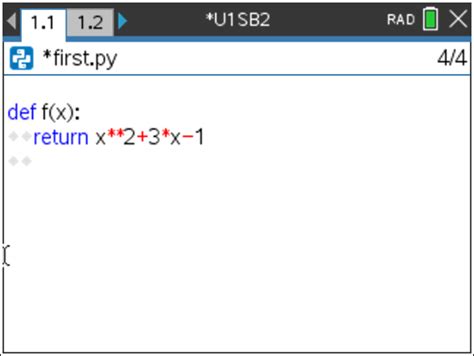 10 Minutes Of Code Ti Nspire™ Cx Ii Python Activities