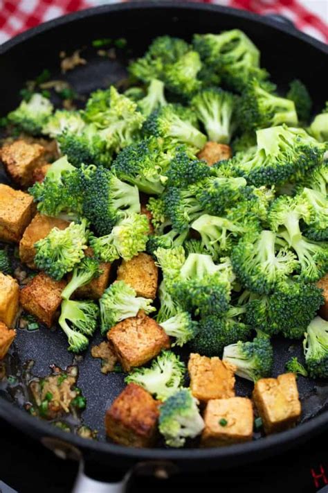 Broccoli Tofu Stir Fry Little Bit Recipes