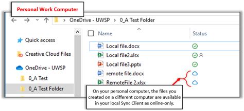 OneDrive Files On Demand Information Technology UWSP