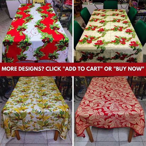 Rectangle Table Cloth For Dining Table For 4 To 12 Seaters Cloth Living Kitchen Mantel Shopee