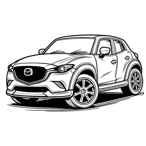 Mazda 6i çiz Boyama Sayfası Boyama Online