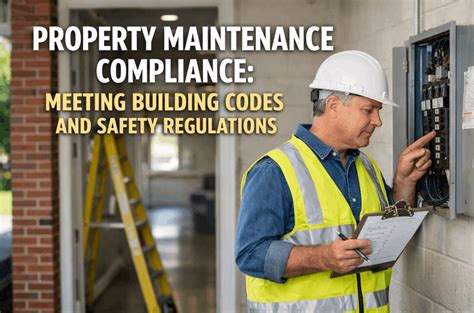 Property Maintenance Compliance Meeting Building Codes And Safety