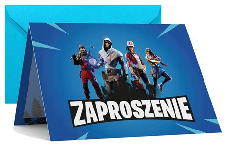Zaproszenie Urodzinowe Fortnite Zaproszenia Dodo Sklep EMPIK
