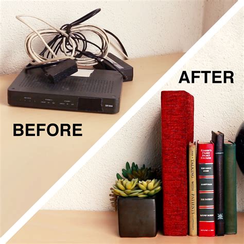 How To Hide A Router Hide Router Router Hide Cords