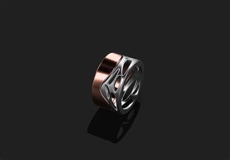 2 Piece Married Ring 3d Model Cgtrader