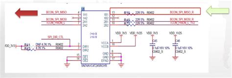 Sn74avc4t245 Spi Data Error From 125v To 33v Logic Forum Logic Ti E2e Support Forums