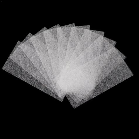 10 шт для нейл арта стекловолокно шелк нетканый обертывание для наращивания ногтей инструмент