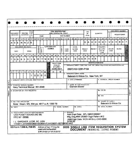Dd Form 1348 6 1401768
