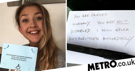 Teenager With Life Limiting Illness Slams Stranger Who Left Cruel Note
