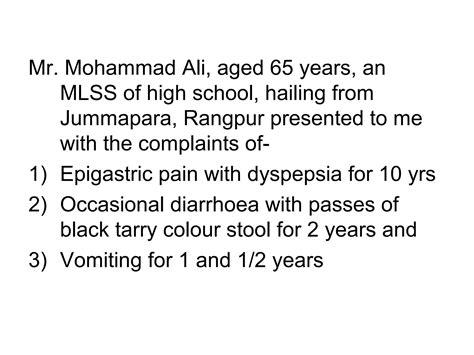 Post Operative Gastro Jejunostomy Efferent Loop Obstruction Due To Recurrent Ulcer With