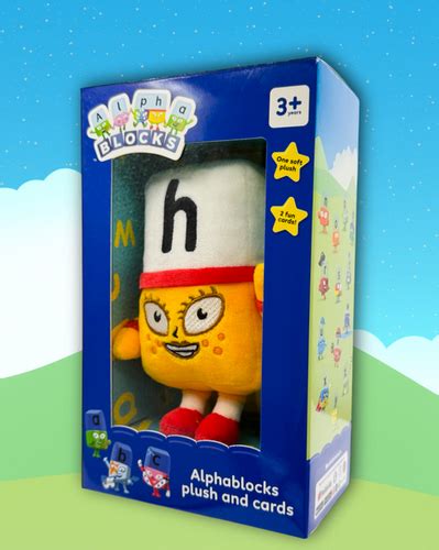 Alphablocks Plush And Cards Alphablocks H Anter Toys