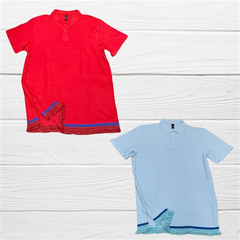 Mens Polo Israelite Shirt Hebrew Israelite Polo With Fringes Shirts