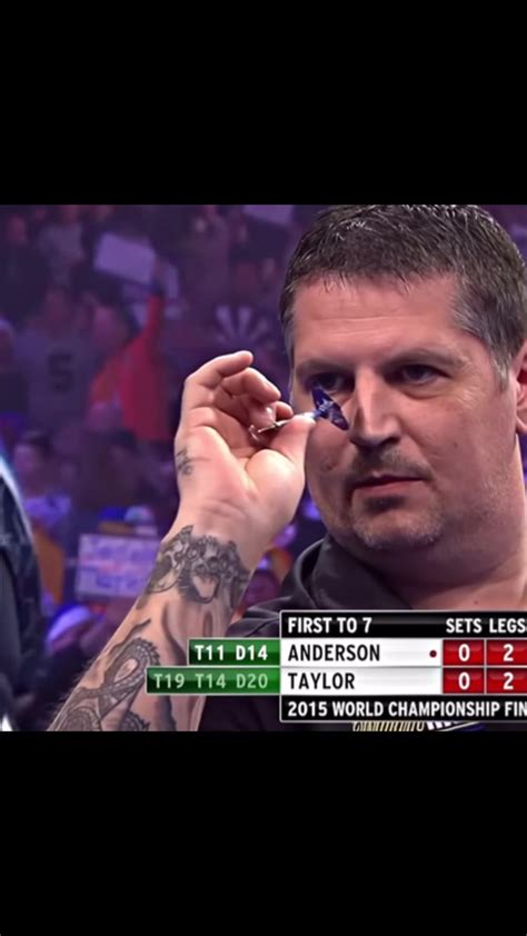 Gary Andersons Darts Journey And Future Hope Tiktok