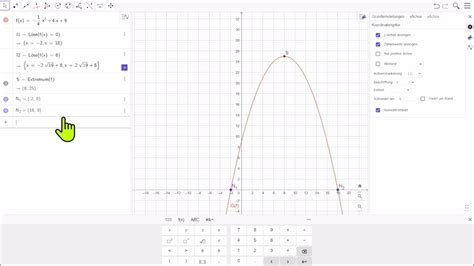 Geogebra Tutorial Teil 2 Max Grundig Schule Youtube