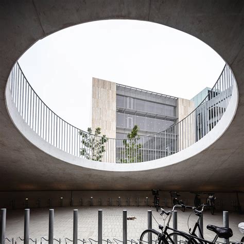 Bicycle Parking Under The Hills Karen Blixens Plads By Cobe Metalocus