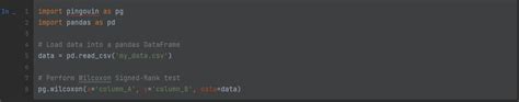 Wilcoxon Signed Rank Test In Python