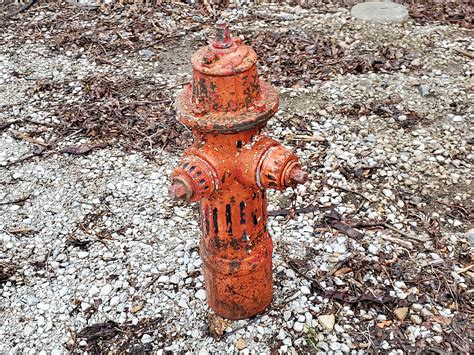 Antique Cast Iron Fire Hydrant Bourbon Copper And Brass Works